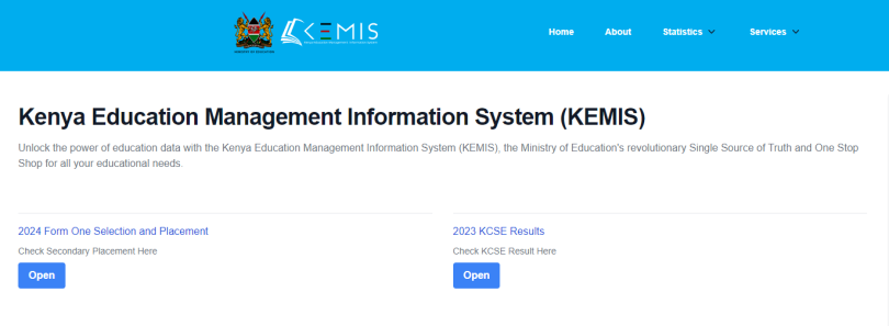 Check Form One Placement Results 2024 & KCSE Results [PDF] » Msomi Maktaba
